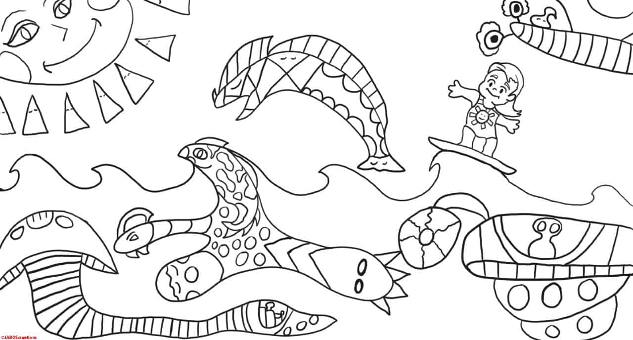 Colouring pages - JABOScreations